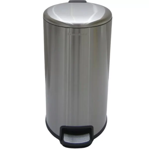 Heavy Duty Stainless Steel Pedal Dustbin 5L, 12L, 20L, 30L – Kabri Care